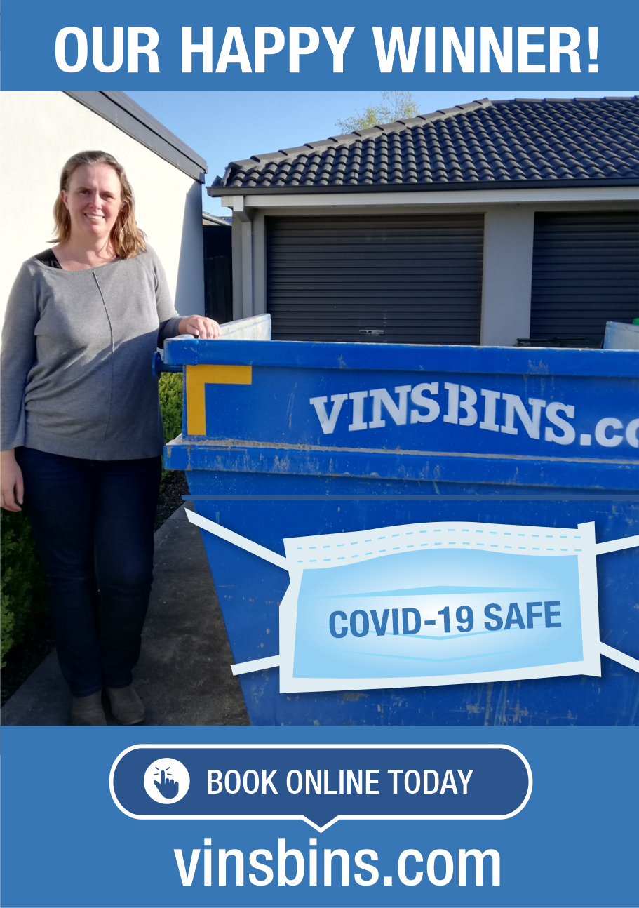 WE LOVE A HAPPY WINNER! Congratulations again to Leanne, our Win a Bin ...